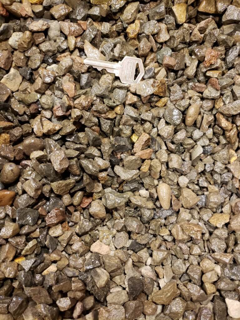 River Rock Crushed 1/4" Half Clean | Hilton Landscape Supply