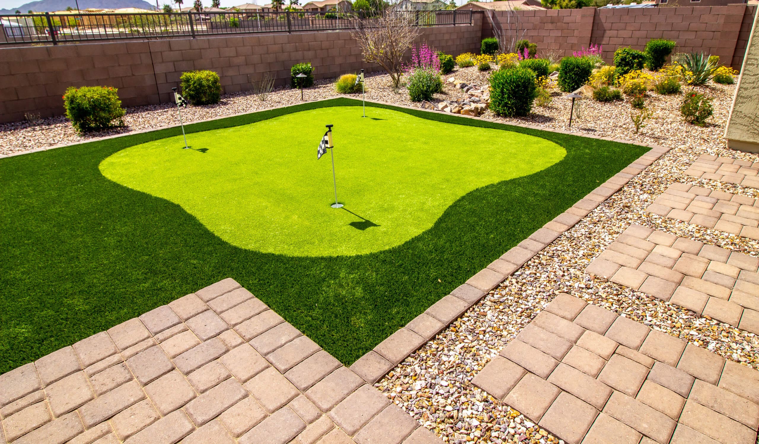 Building a Backyard Putting Green - Hilton Landscape Supply