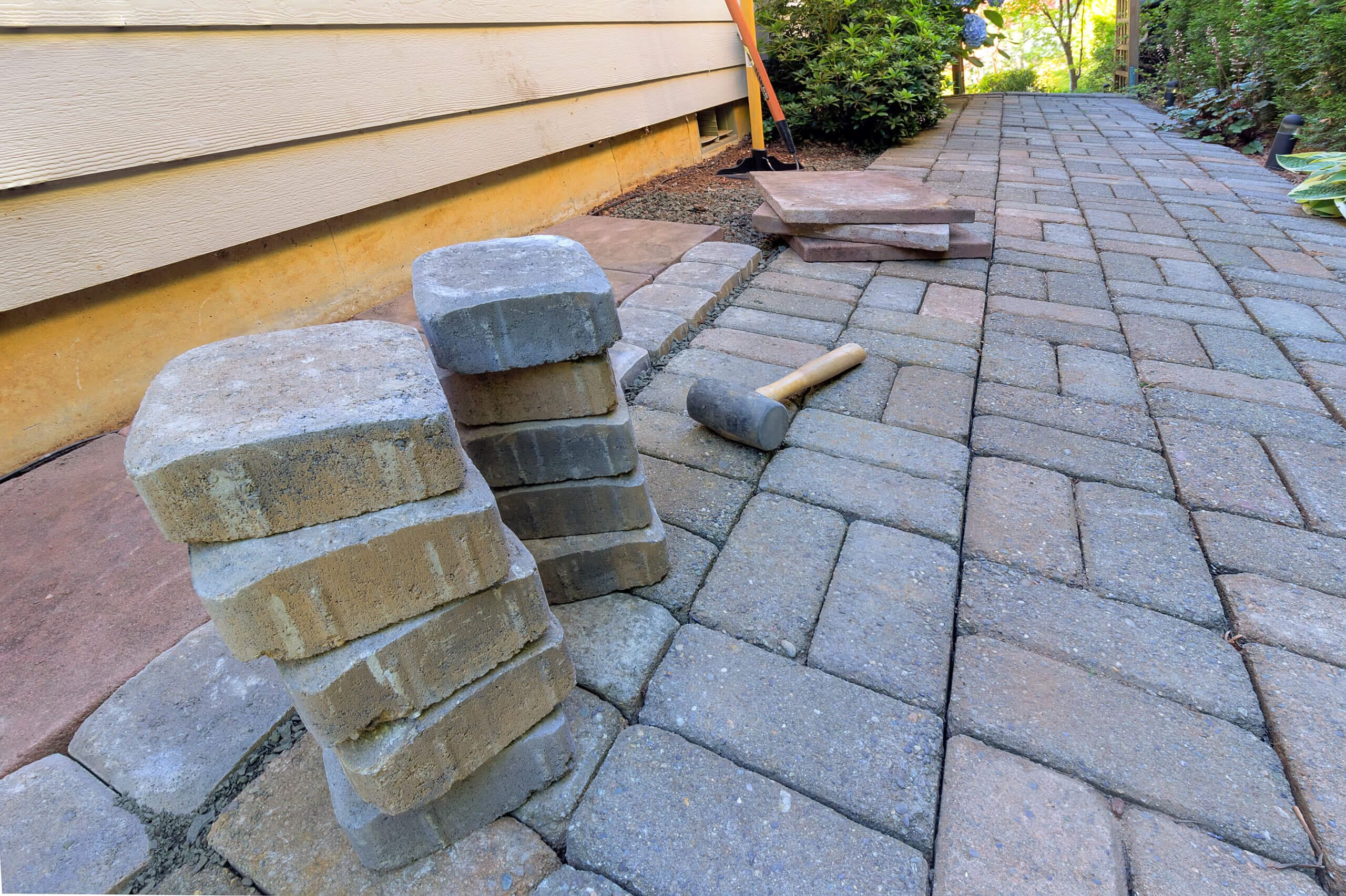Rebuilding a Paver Patio - Hilton Landscape Supply