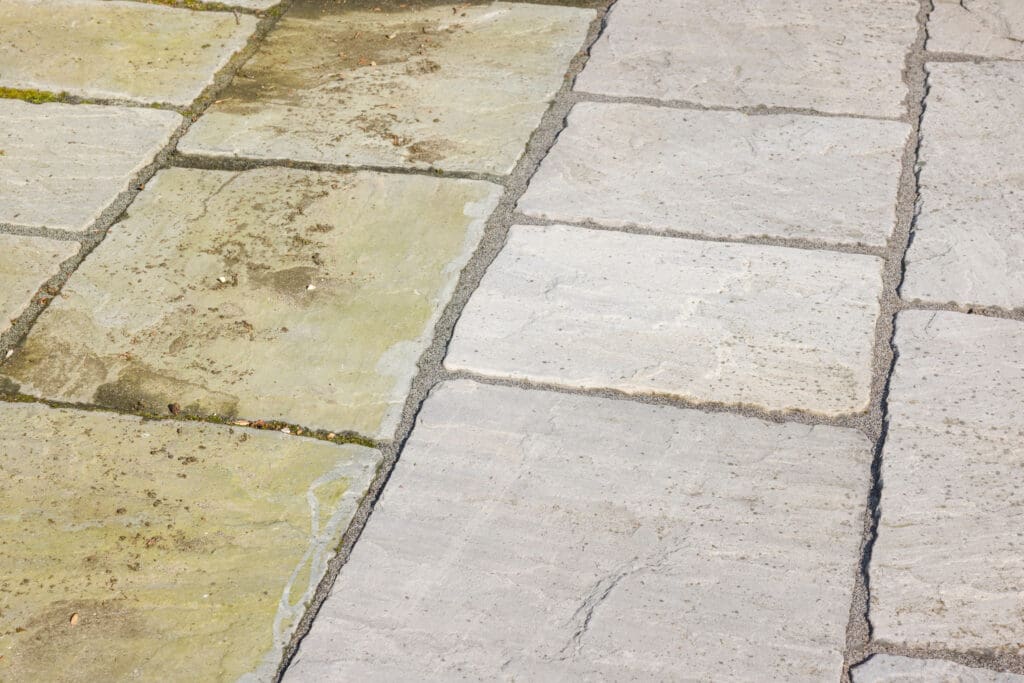 How to Clean Your Natural Stone Patio and Walkway - Hilton Landscape Supply